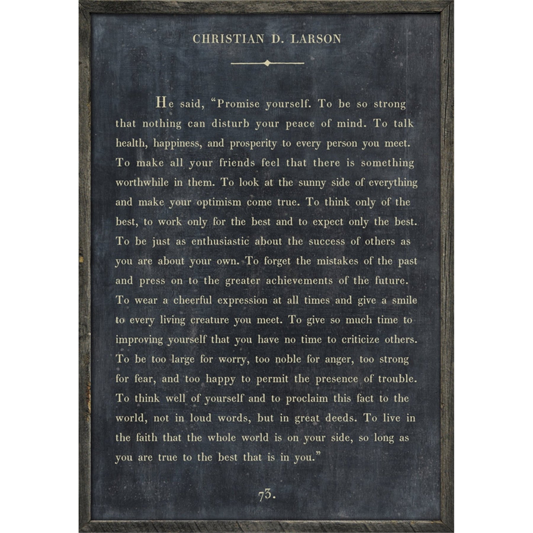 Christian Larson - Book Collection Art Print - Jack and Jill Boutique
