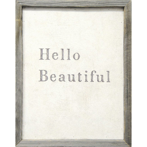 Hello Beautiful Art Print - Art Print by Sugarboo Designs - Jack and ...