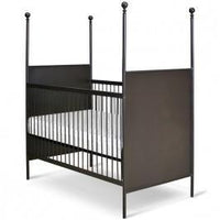 Stationary Four Post Metal Panel Crib - Jack and Jill Boutique
